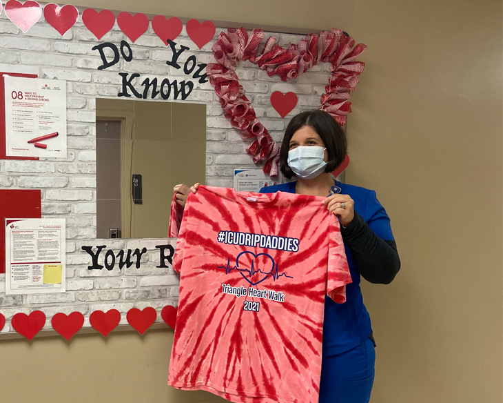 Triangle Heart Walk is Personal for CCU Nurse | Duke Health