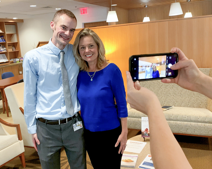 Patient credits Duke radiologist Kevin Kalisz with saving her life ...